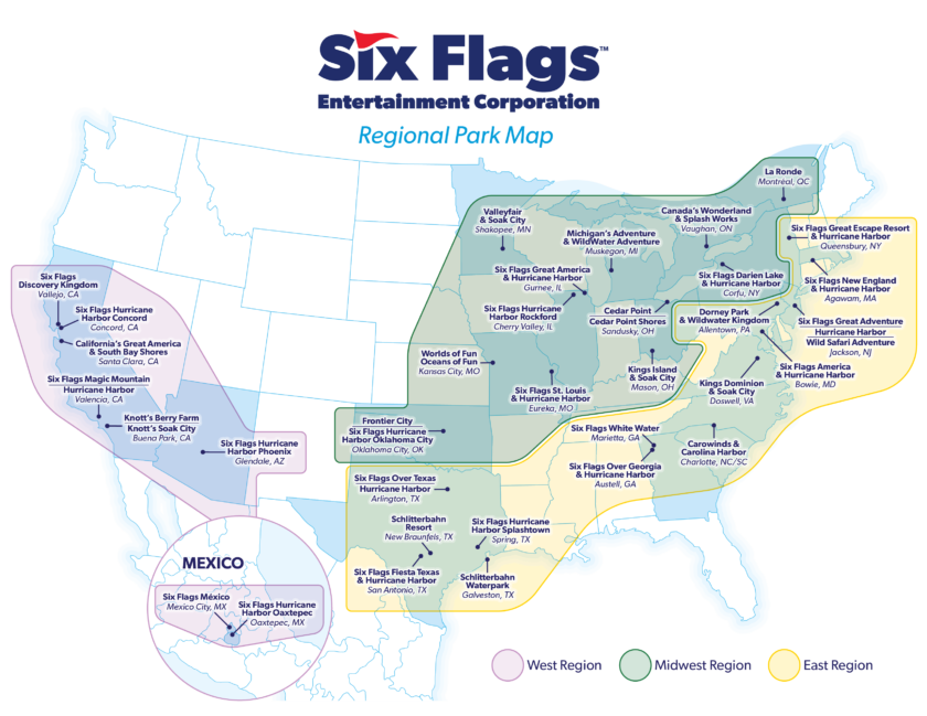 Six Flags Fiesta Texas - Amusement parks of the world